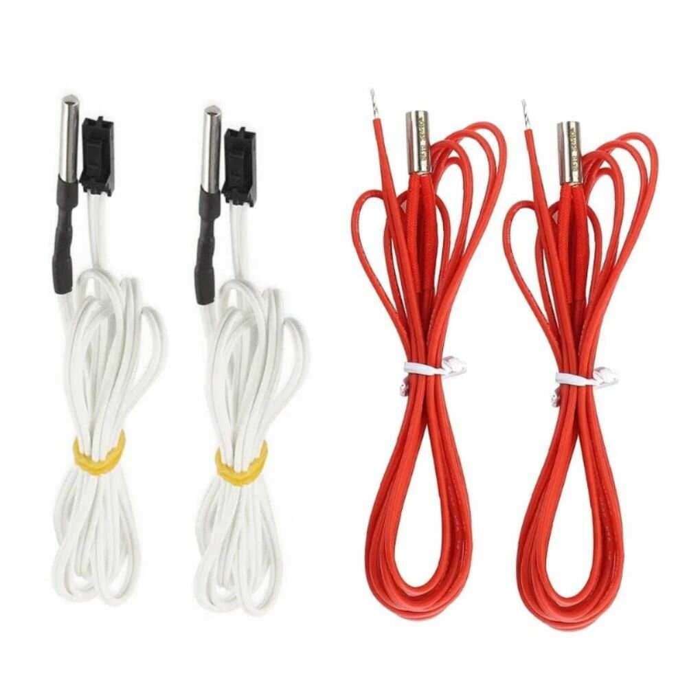 6 шт. картриджных нагревательных элементов, терморезисторов, датчиков высокой температуры для нагревательных трубок 3D-принтера Prusa I3 MK3 MK3S, аксессуары для хотэнда.