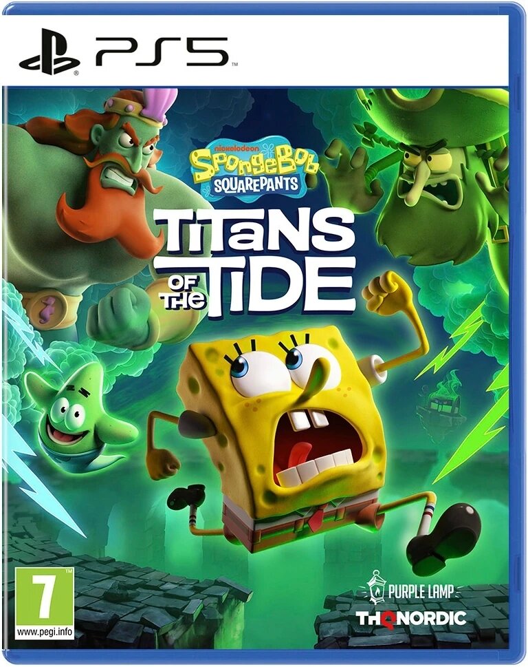 Игра SpongeBob SquarePants: Titans of the Tide PS5