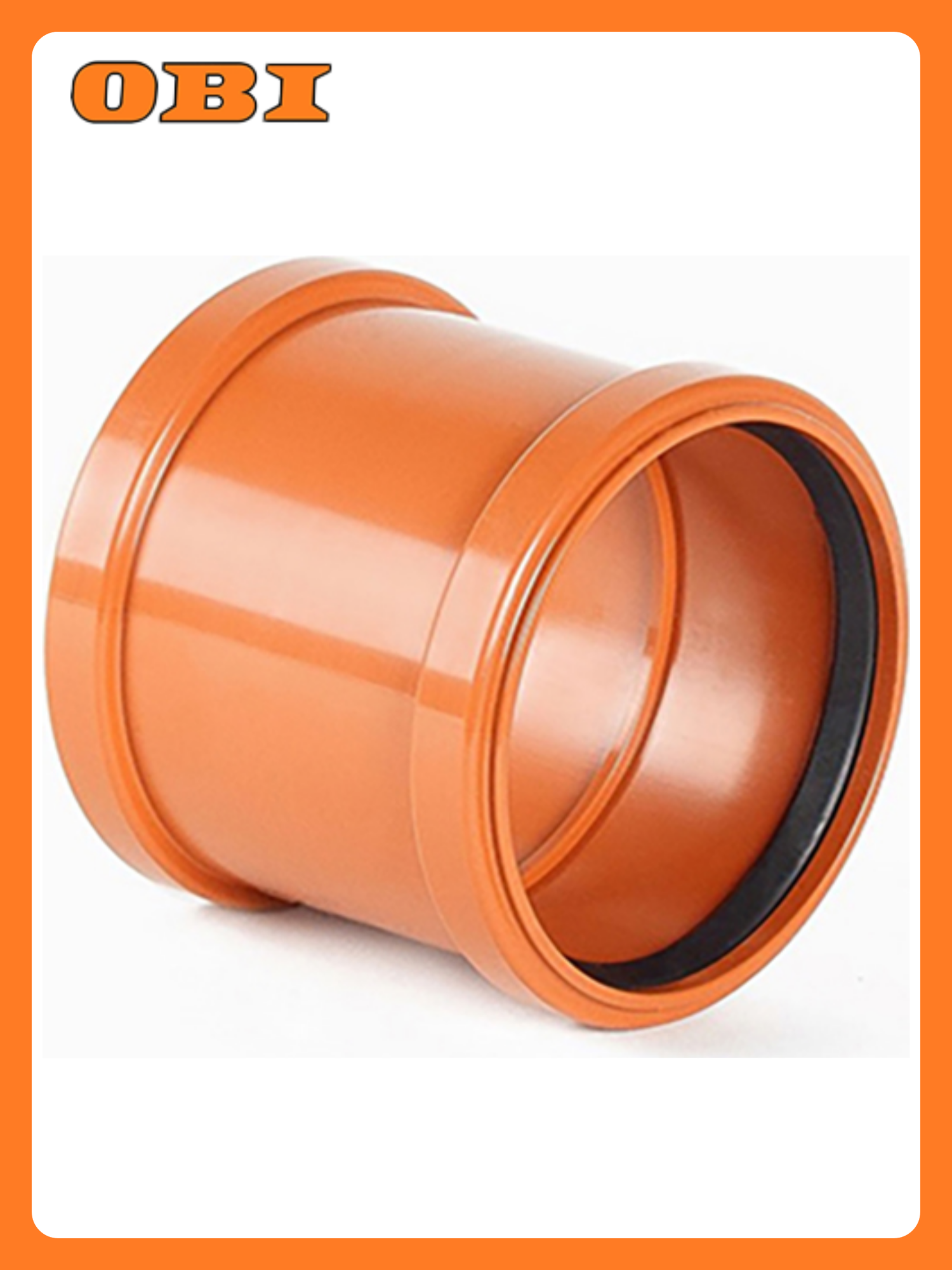 Муфта соединительная хемкор d110 мм НПВХ для наружной канализации