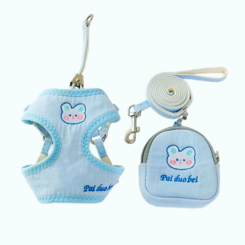 Поводок для домашних животных Amazon с защитой от взлома кошачий поводок для кошек прогулочный поводок жилет в стиле