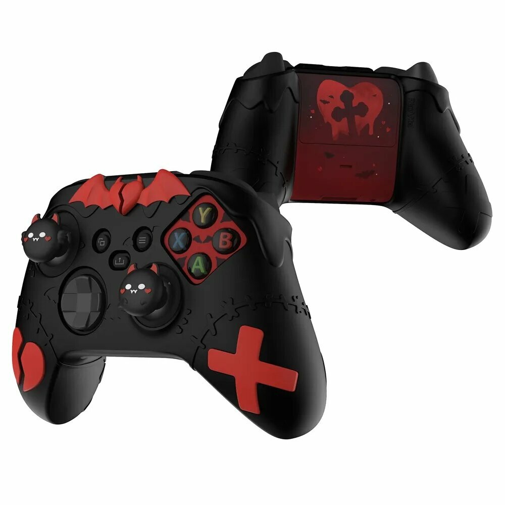 Готический чехол из силикона для геймпада Xbox Series X/S, чёрный