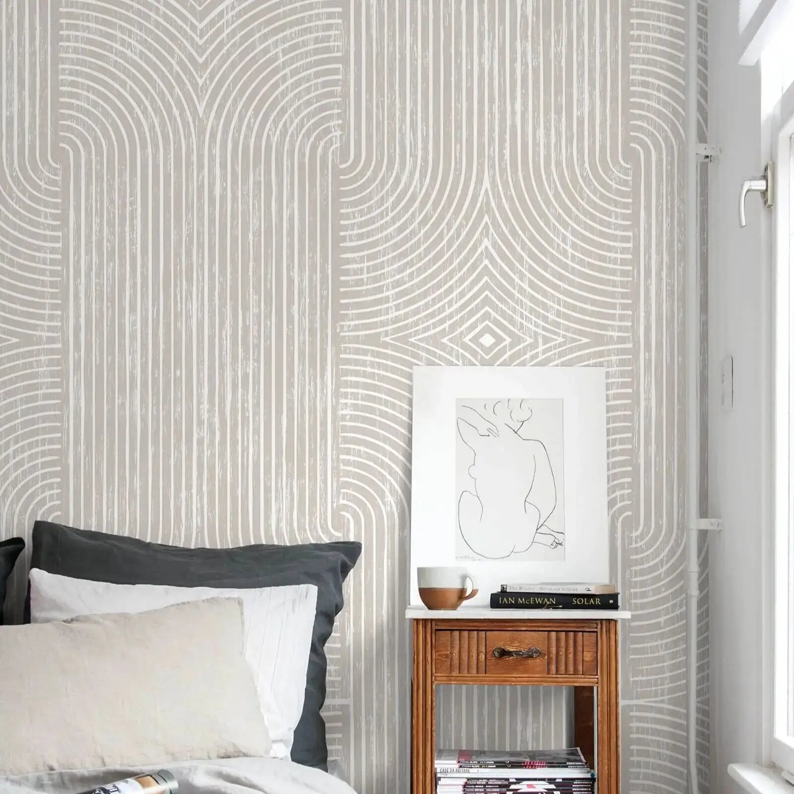Pixel&Wall Древесноволокнистые обои Бохо Tradition Un-paste, 50cm*300cm