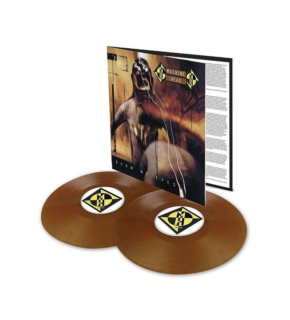 Виниловая пластинка Machine Head - Burn My Eyes (remastered) (Limited Numbered Deluxe Edition) (Gold & Orange Vinyl) (2 LP)