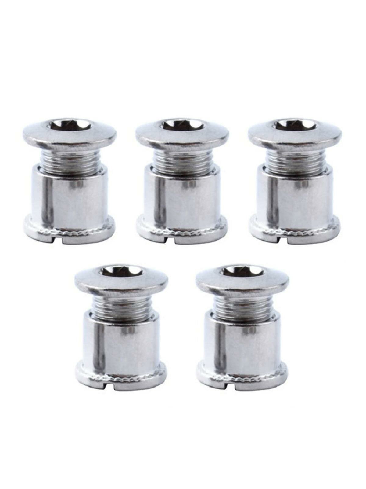 5 слотов Прочных стальных болтов звездочки Гайка Экономичные Болты кольца цепи