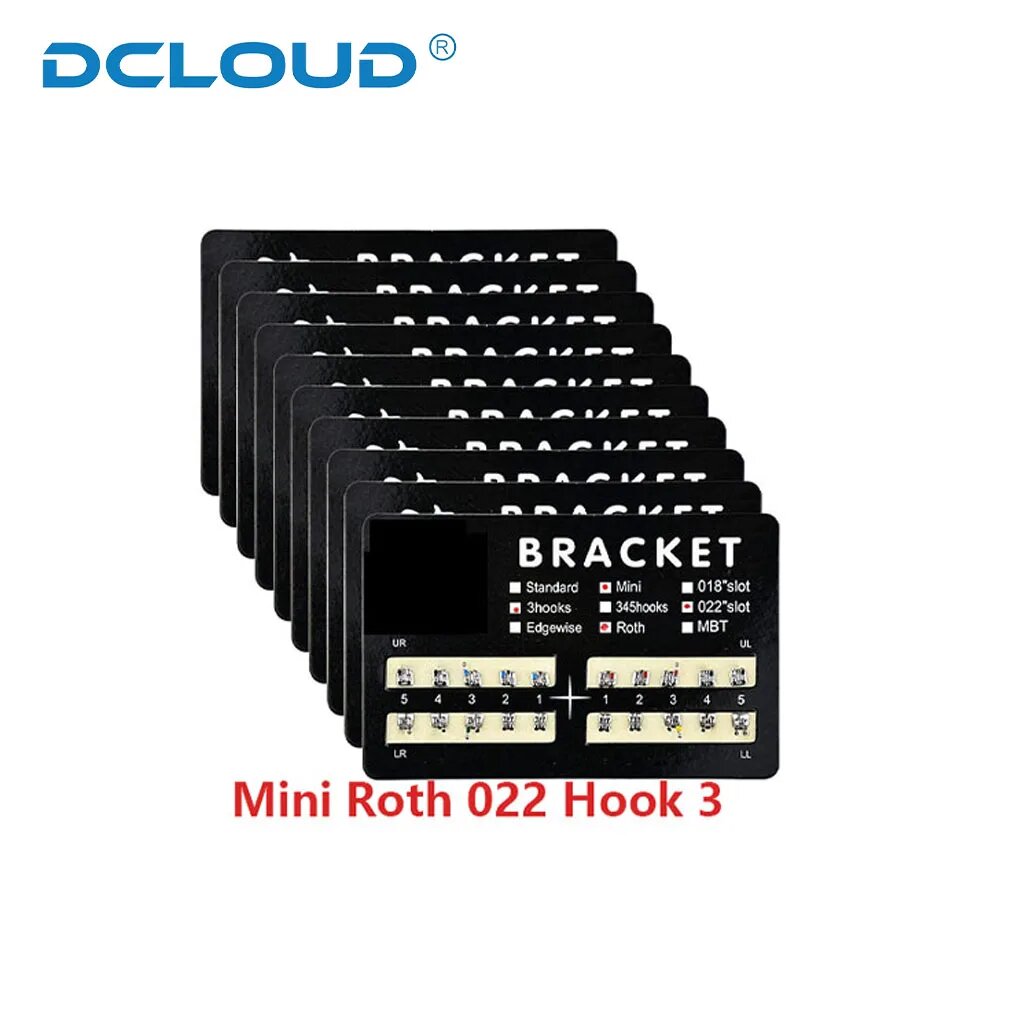 DCLOUD Брекет Mini Roth 022 3Hook