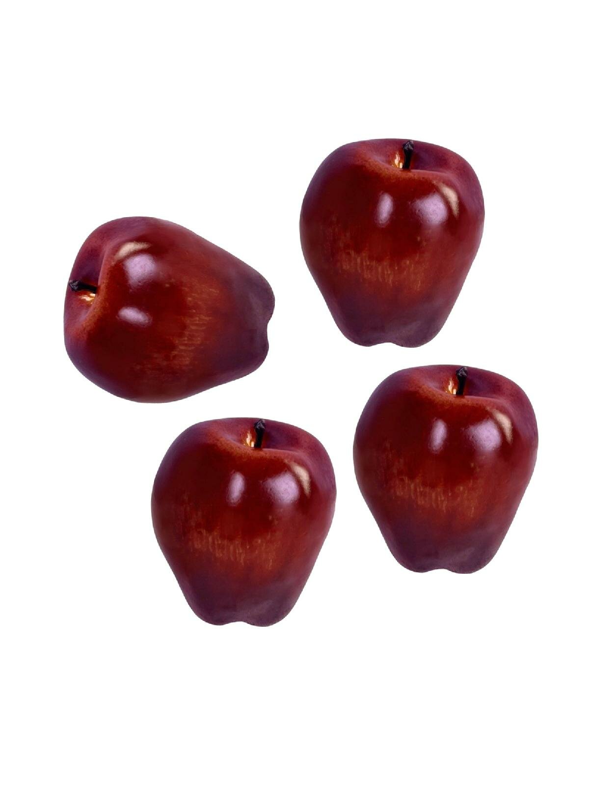 Удобная имитация яблок для украшения фестиваля, реалистичный акцент в доме