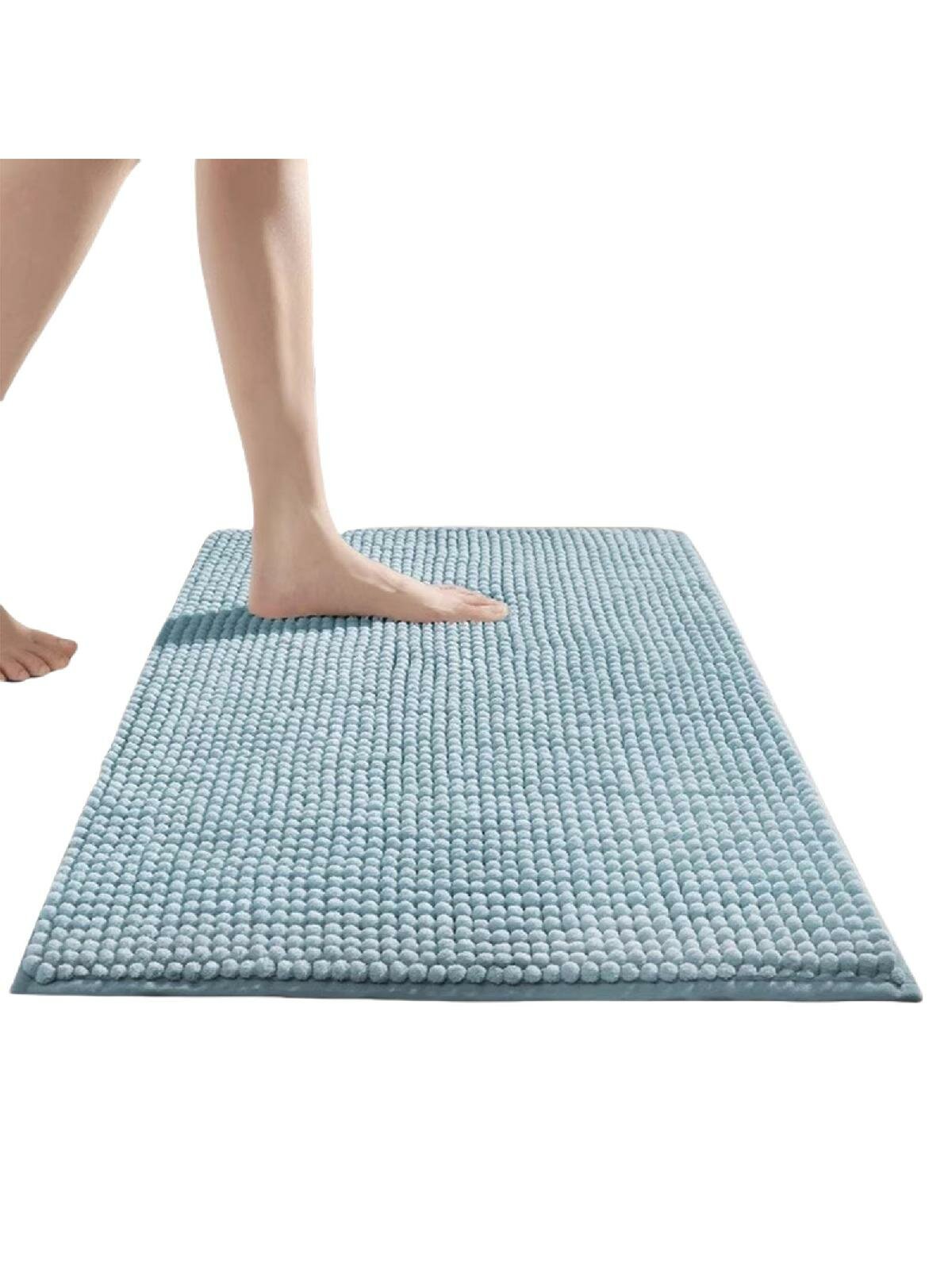 Долговечный коврик для ванной из синели, повышающий безопасность во влажной среде