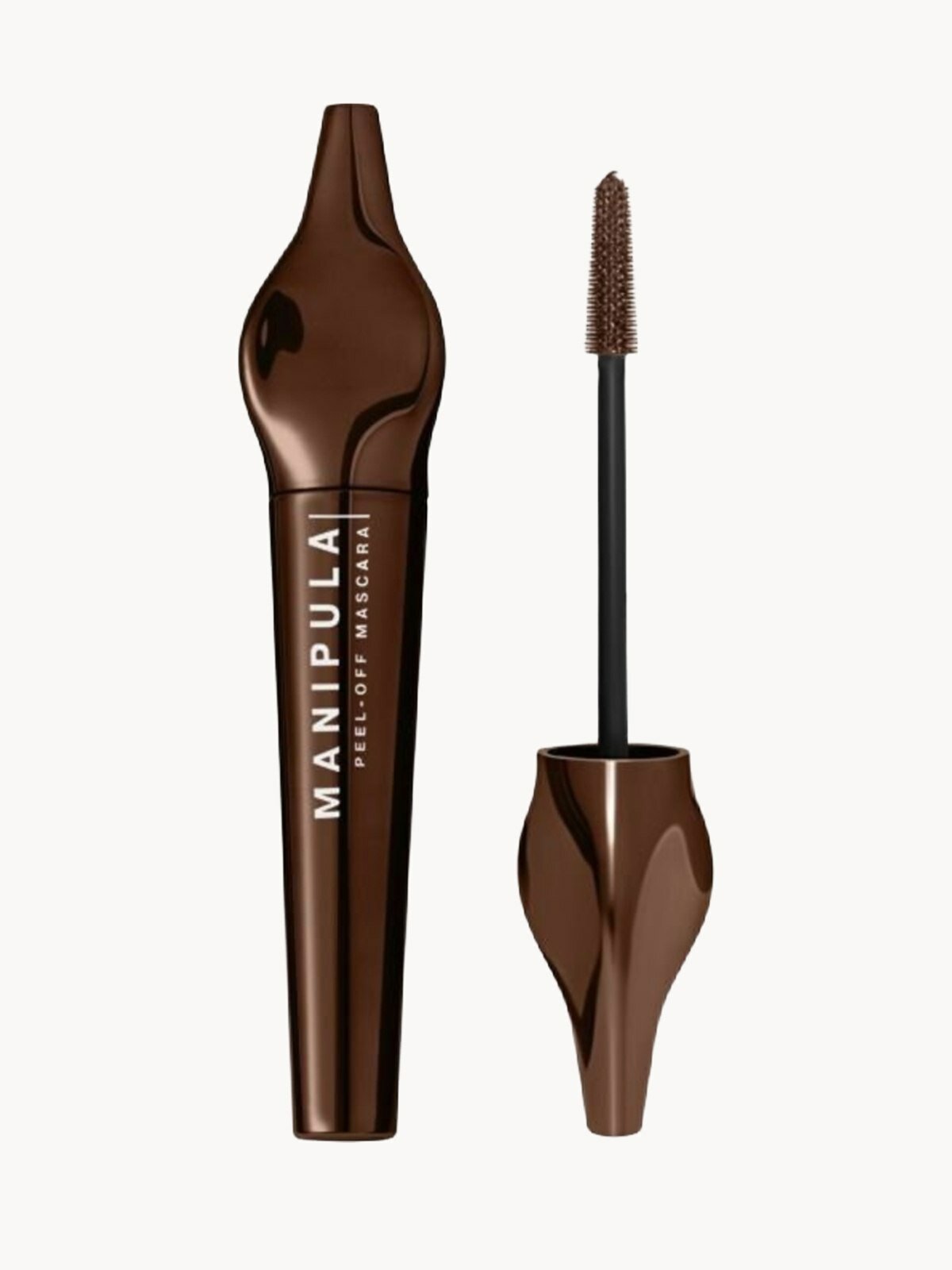 Тушь для ресниц INFLUENCE BEAUTY Manipula, термостойкая, объем и удлинение, тон 02, Infra Brown (медный коричневый)