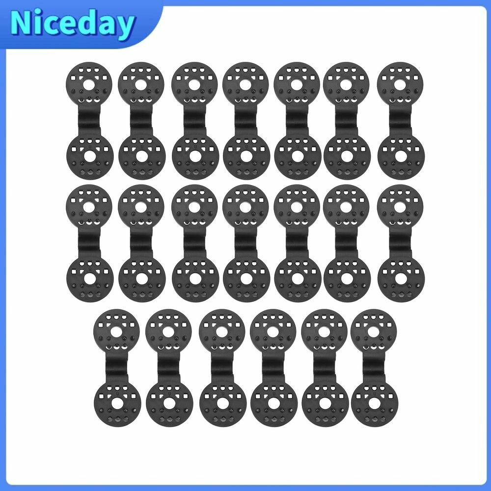 20 зажимов из PP-пластика для фиксации тканевых сеток