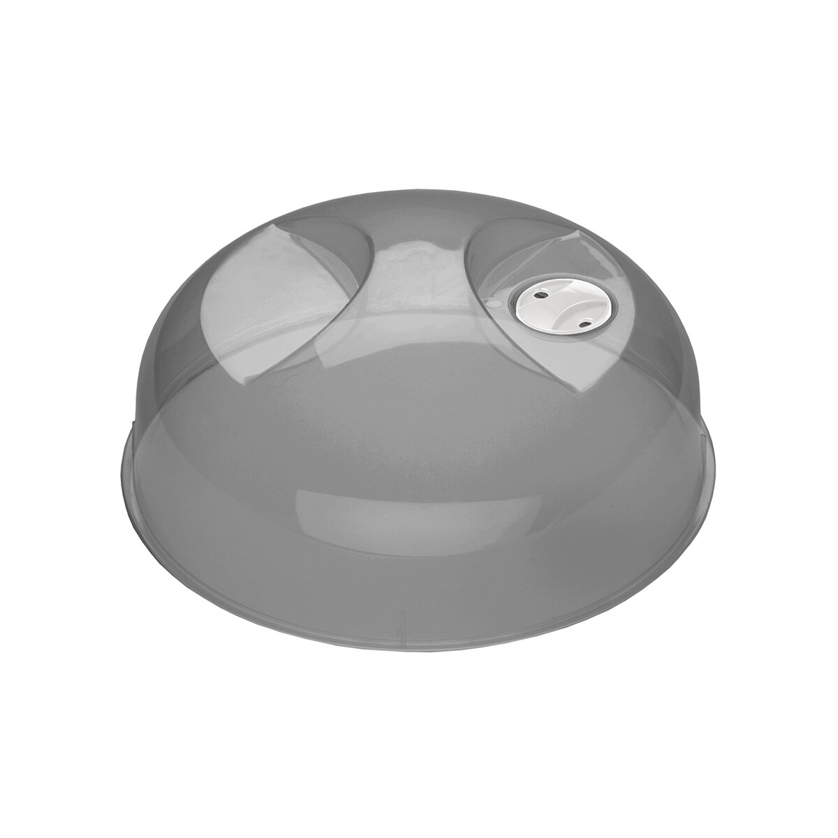 Крышка для СВЧ Бытпласт 431138113, диаметр 29 см, с клапаном для выпуска пара