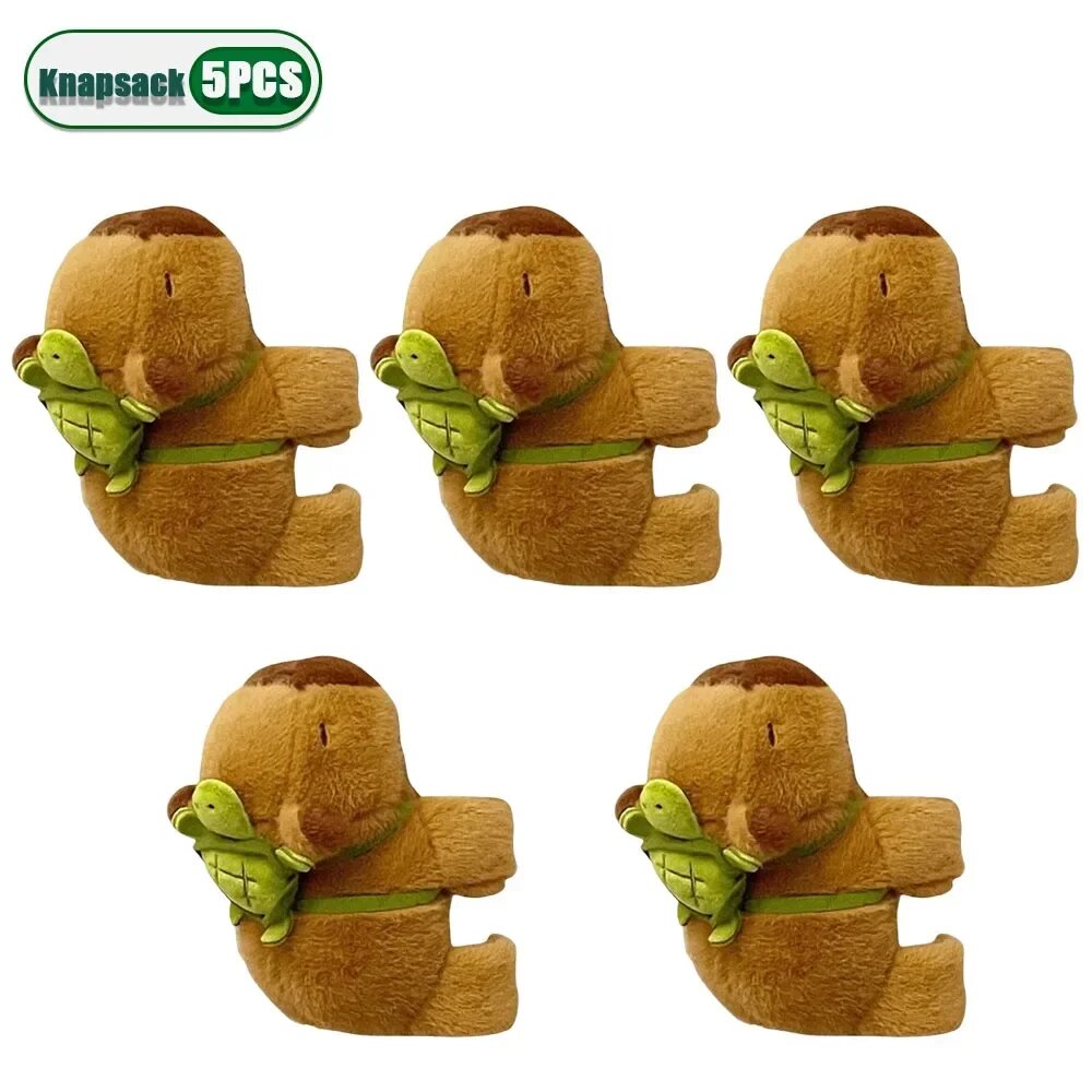 Плюшевый браслет Капибара, 5 шт. (Knapsack-5PCS)