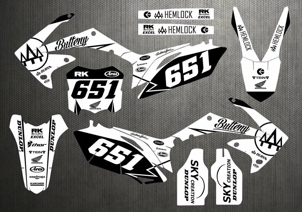 Использование графических пакетов HONDA 09-12 CRF450R 2009 2010 2011 2012 Наклейка для моторных лодок