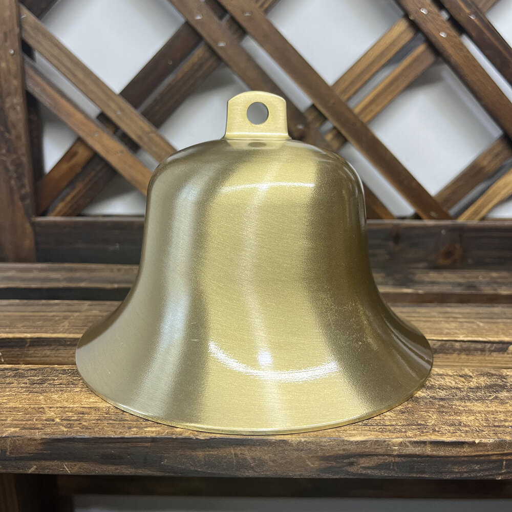 Медный колокольчик, украшение из чистой меди, латунный дверной колокольчик, большие и малые размеры, дверной звонок, сверхгромкий домашний ветровой колокольчик.