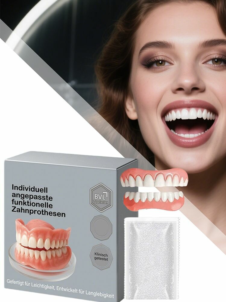 Виниры зубы для женщин, временные зубные протезы , Контейнер для зубных протезов, капы