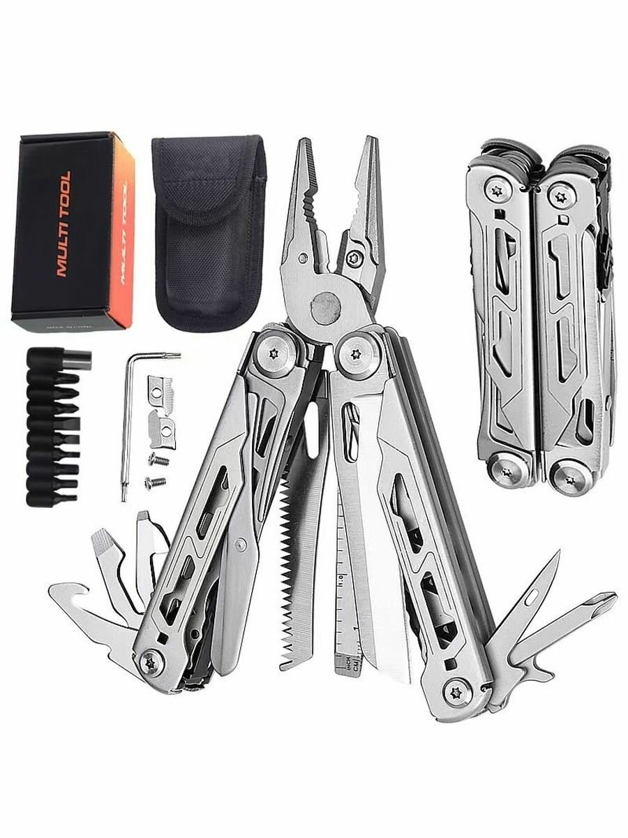 Daicamping DL30 Silver мультитул нож складной плоскогубцы