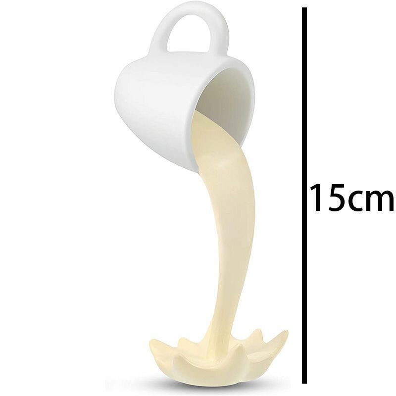 Плавающая кружка с проточной водой, кофейная чашка, домашний резиновый орнамент, кружка, декор для кофейной чашки