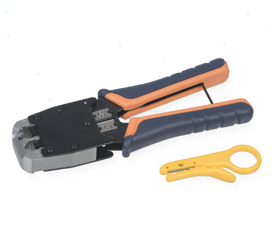 Устройство обжимное Atcom AT1500, для модульных разъемов RJ45/RJ12/RJ11