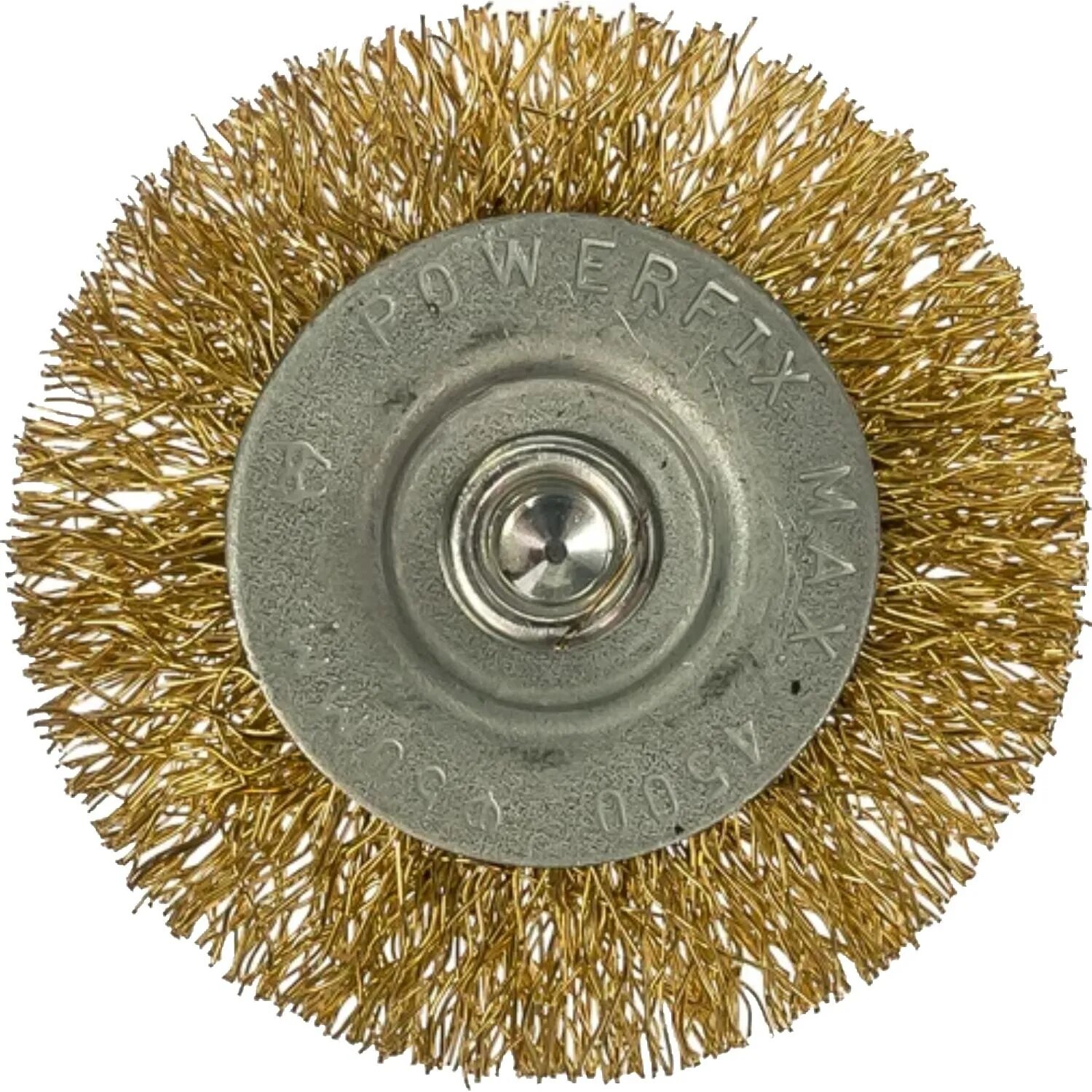 Корщетка VIRA для дрели 75мм плоская с хвост.6мм, радиальная, мягкая(570075)