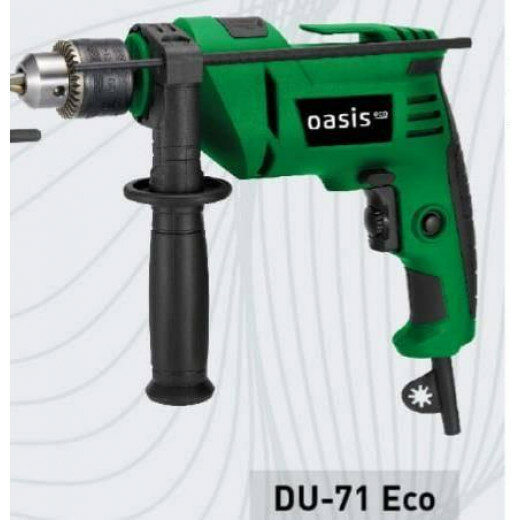 Дрель ударная 710ВТ 0-3300 об. МИН.0-52800 УД/МИН реверс РЕГ. Об. Патрон 13ММ ВЕС 1.8КГ OASIS