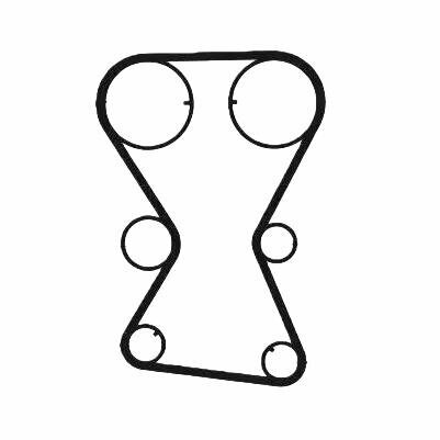 Ремень ГРМ CONTITECH CT1000 153 зуба, 29 мм Mitsubishi Colt III, Galant IV 1.8-16v, 2.0-16v мот. 4G63, 4G67