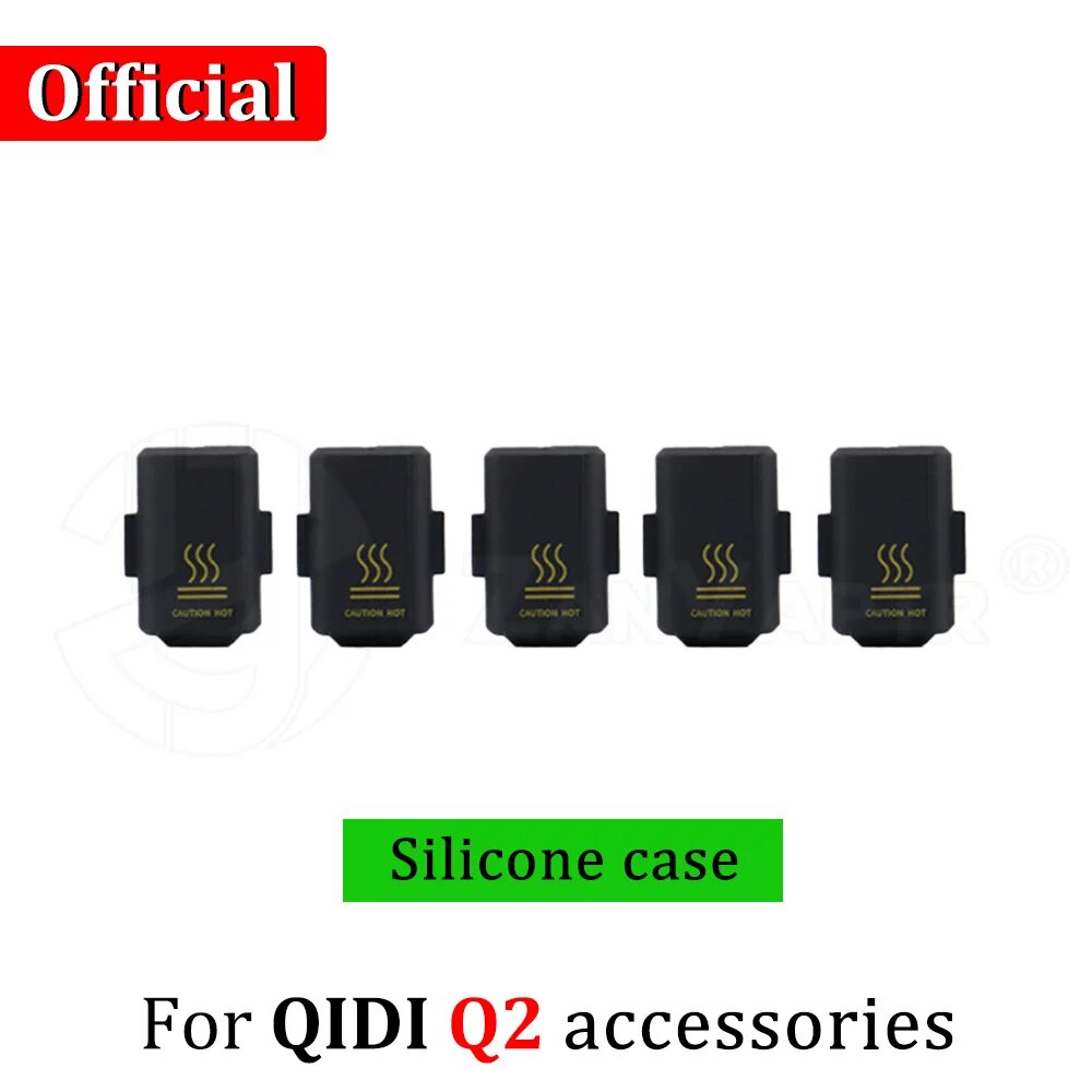 Черные силиконовые носки для QIDI Q2 Q2C