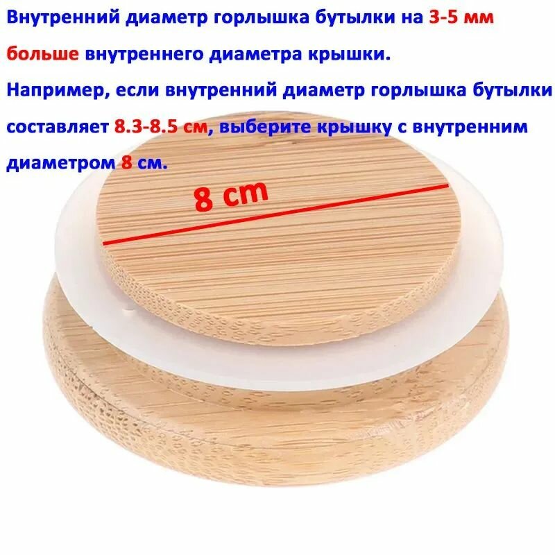Крышка, 1 шт, диаметр: 8 см