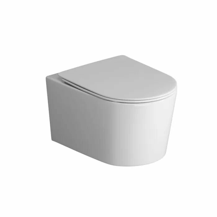 Унитаз подвесной Grossman GR-4499SQ с микролифтом, белый глянец