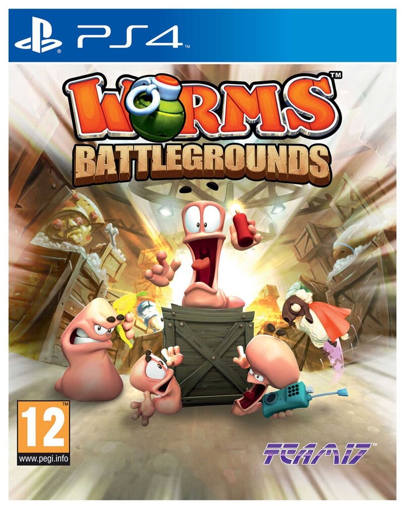 Worms Battlegrounds (Игра на диске) (Английская версия) (PS4) — фото 1