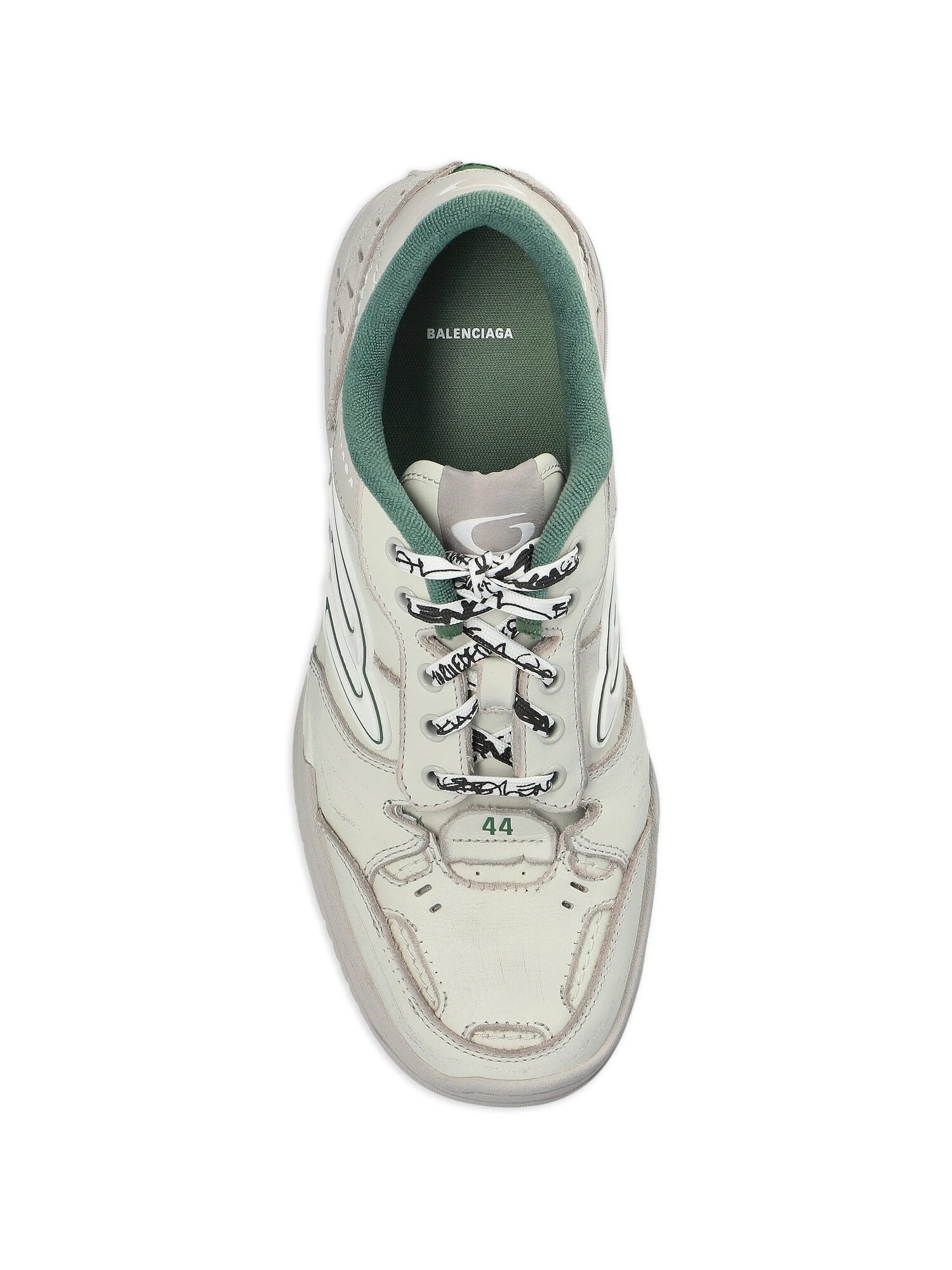 Кроссовки BALENCIAGA Lace-up sneakers, размер 43, разноцветный — фото 1