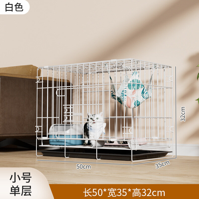 Клетка для кошек для домашнего использования, внутренняя, очень большая, с интегрированным туалетом, кошачий замок, клетка для кошек, домик для лазания