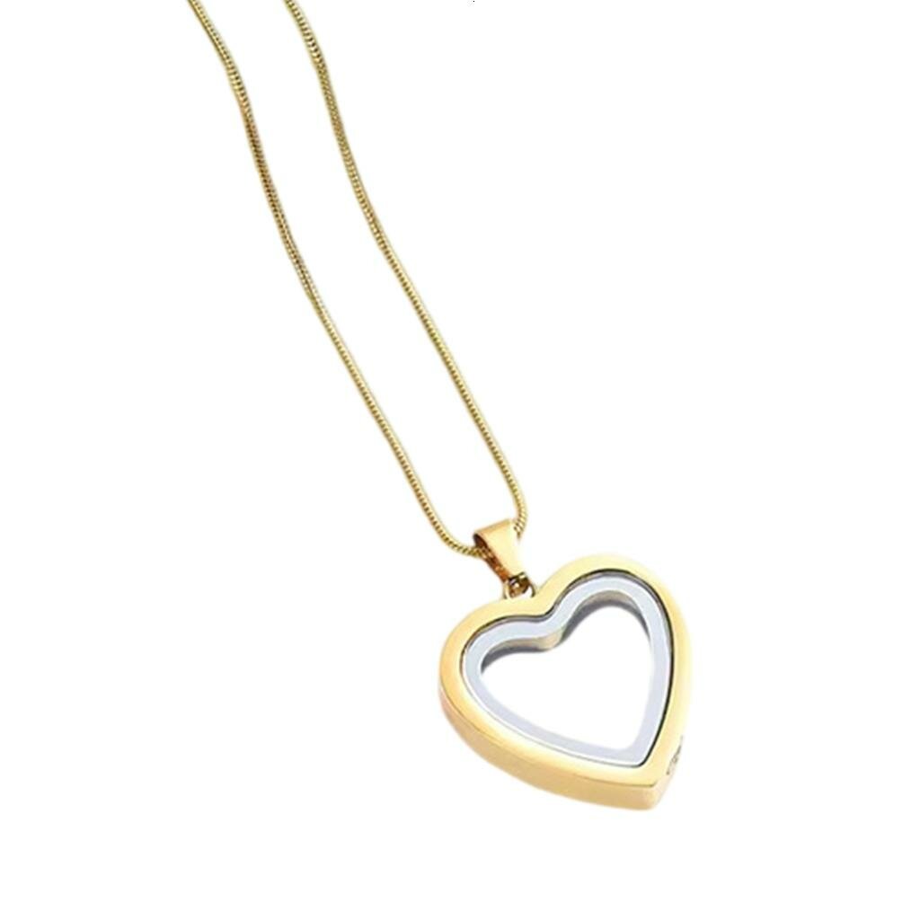 Медальон-урна для праха, 2 шт, Золото