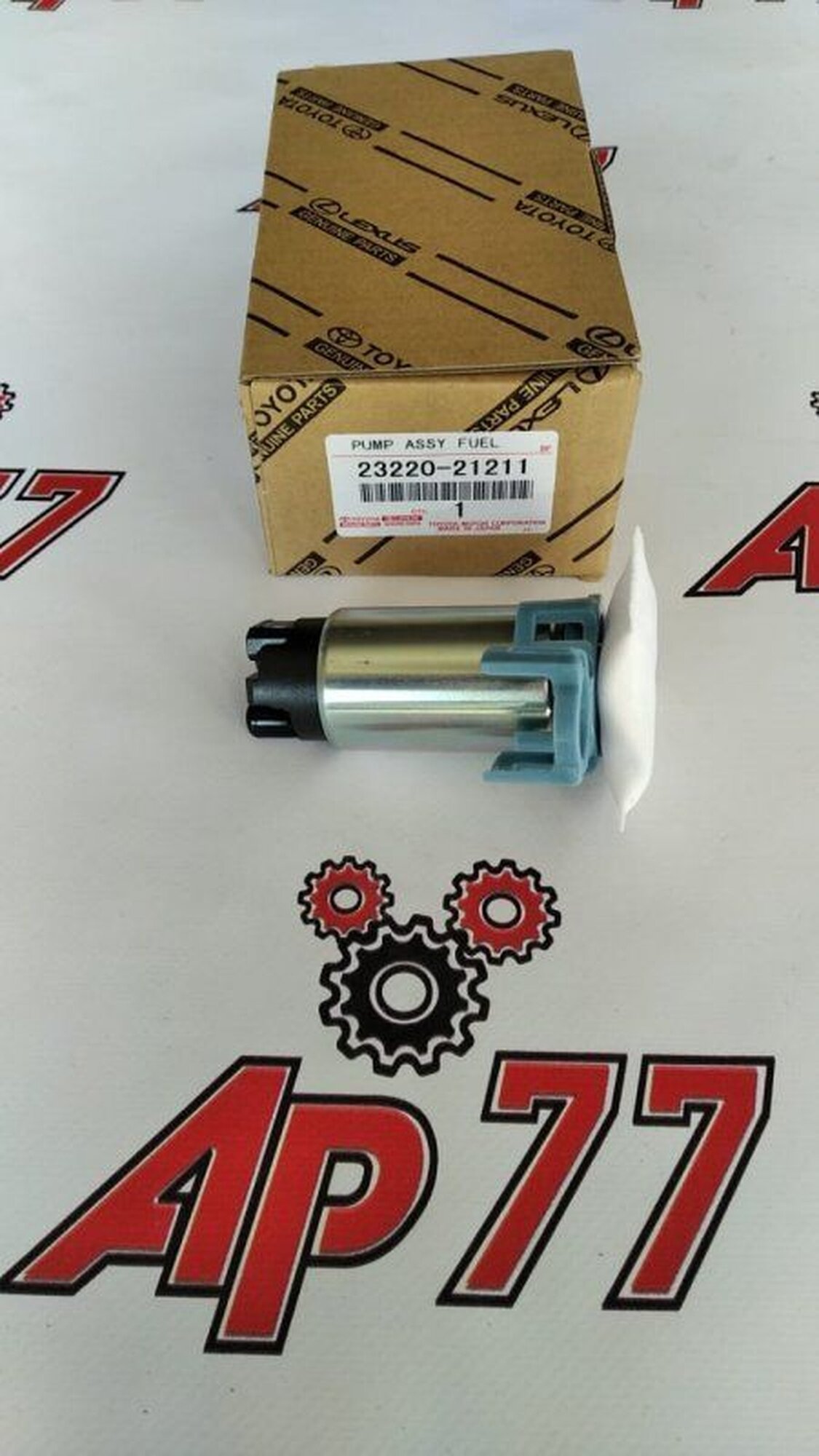 Топливный насос Denso для Toyota, 2322021211, 1 шт, узкие клеммы