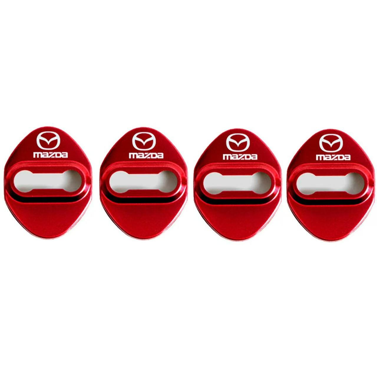 Крышки замков дверей для Mazda Axela, CX-4, Atenza, CX-8, Mazda 6, Mazda 3, CX-3 против коррозии декоративные накладки