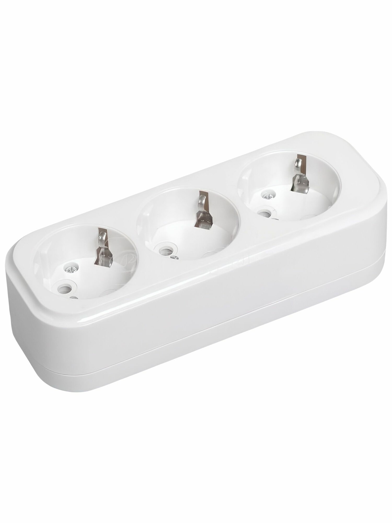 Колодка удлинителя 3-м 16А Classic К03 IEK, 2P+PE, 250В, Артикул: KYP11-16-03-00-Z.