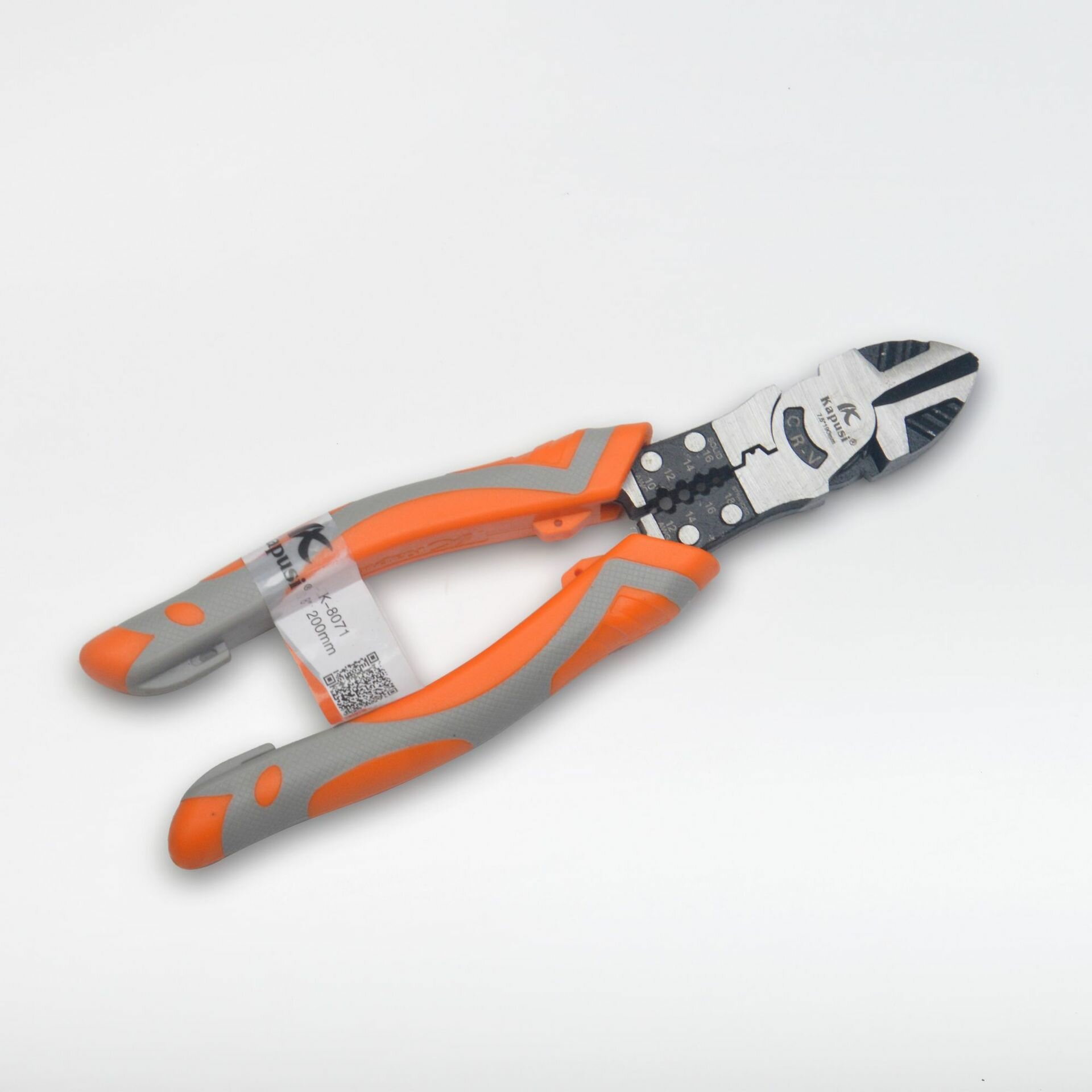 Кусачки в японском стиле Kapusi, облегчающие работу, плоские стальные проволочные многофункциональные кусачки для электриков, 8.5inch остроконечных кусачек для проводов, диагональные кусачки