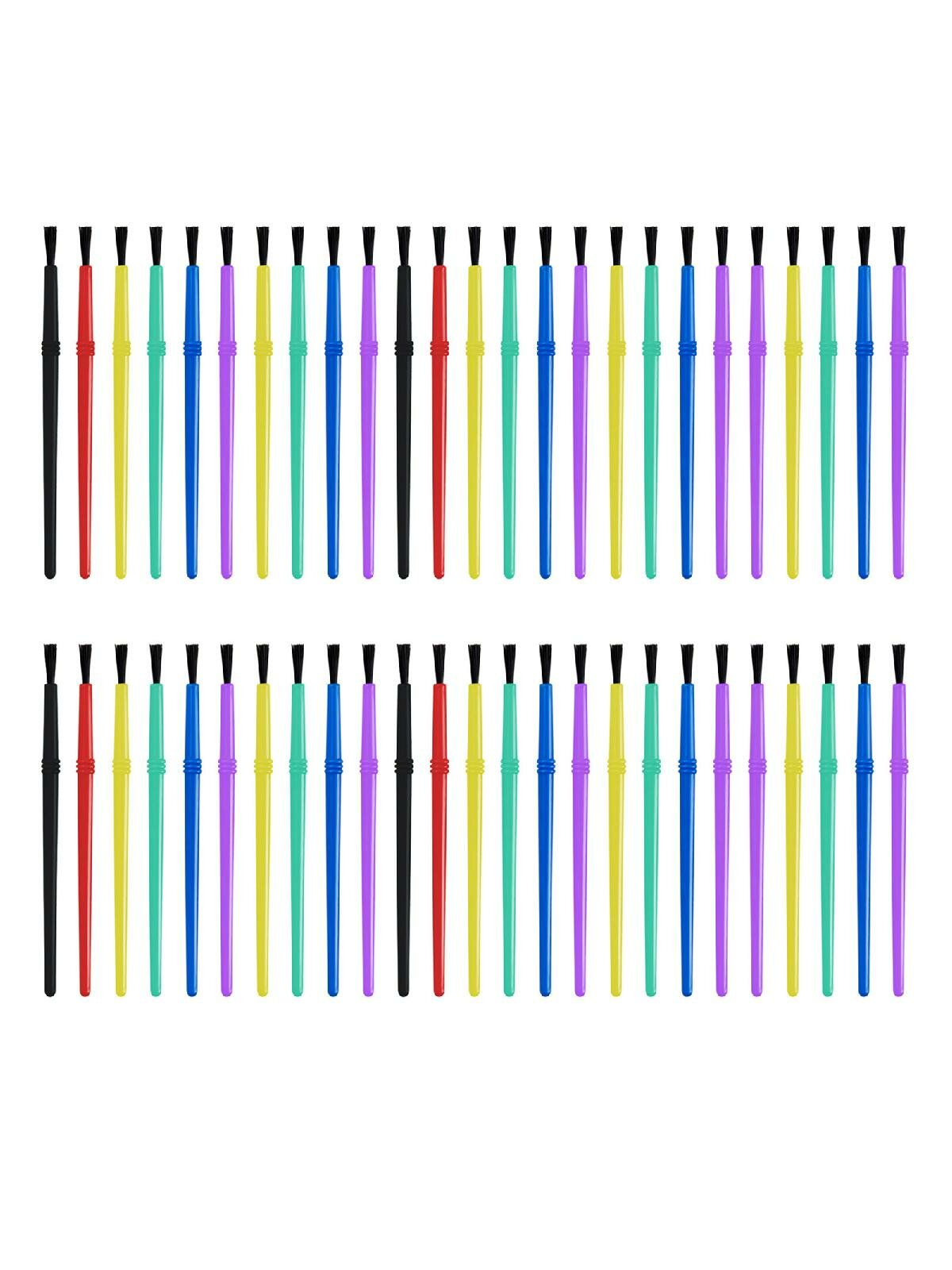 50 шт Акварельные кисти Маленькие Принадлежности для рисования