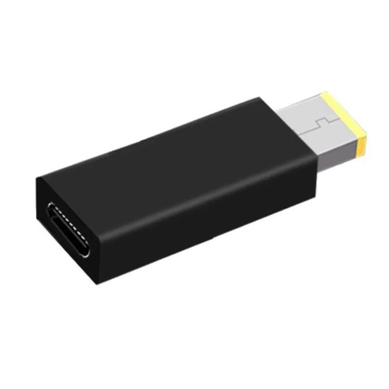 Разъем Type-C к прямоугольному разъему USB PD Зарядное устройство для адаптера постоянного тока Конвертер ноутбука Lenovo Thinkpad