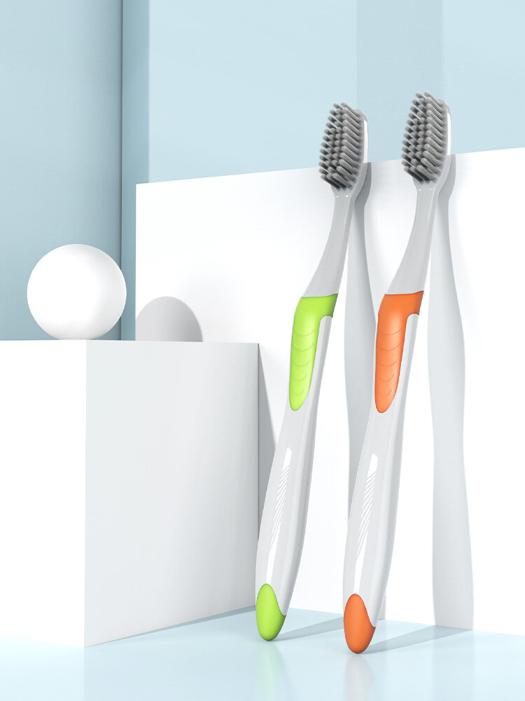 Набор Зубная щётка Xiaomi BEHEART Carbon Wire Gingival Protection Toothbrush (2шт)