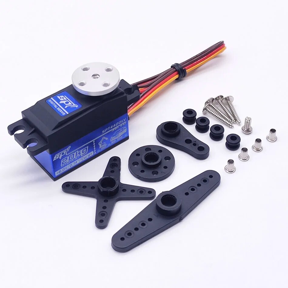 Металлический сервопривод SPT 4420LV 20 кг RC Standard W.Disc