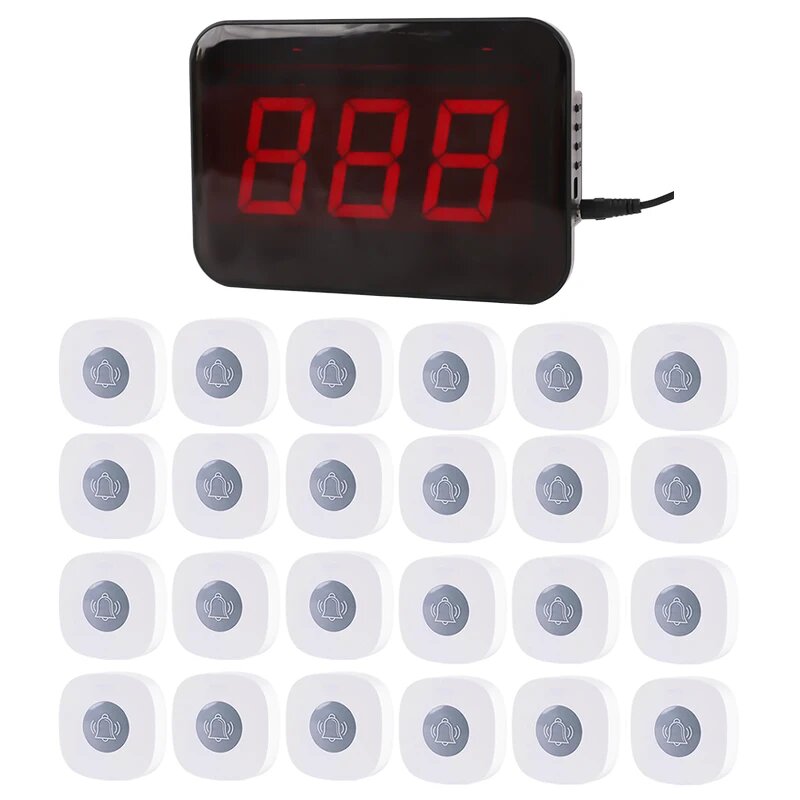Беспроводная система вызова Huling X3, 1W и 24B