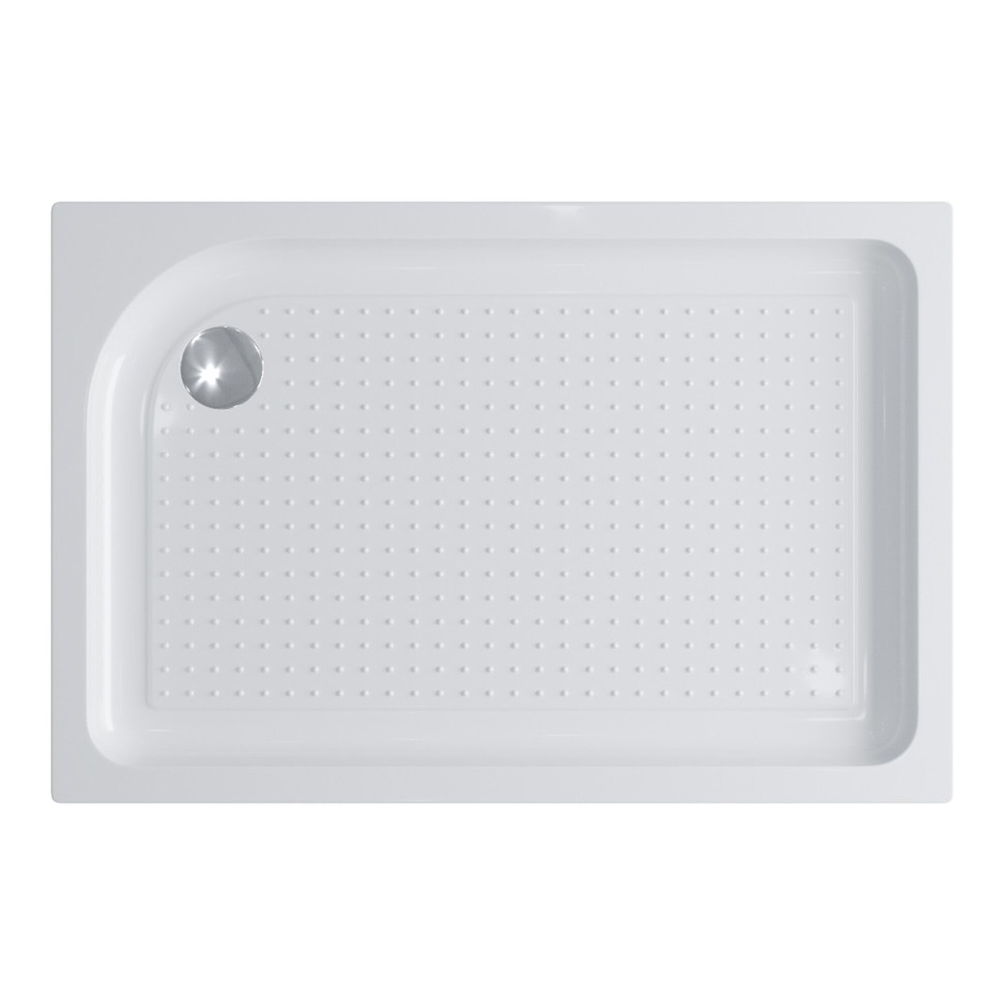 Акриловый поддон BelBagno TRAY-BB-AH-120/80-15-W-L, белый, 25кг