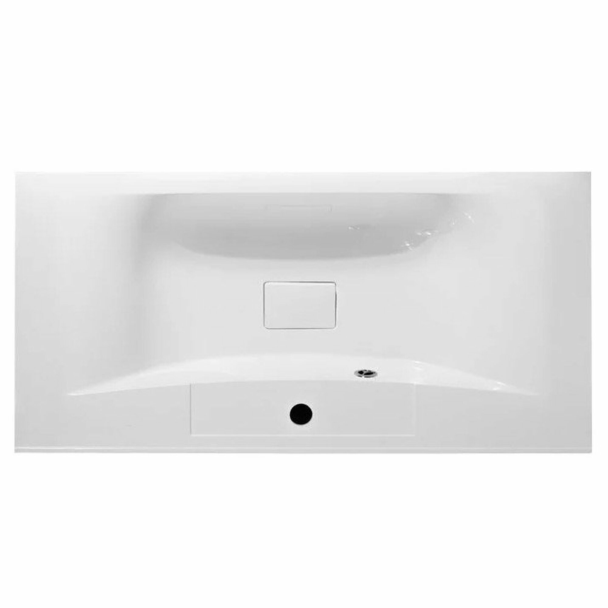 Раковина из литьевого мрамора BelBagno BB800/450-LV-MR-PR 800х450х150 Полувстраиваемая/подвесная, цвет белый