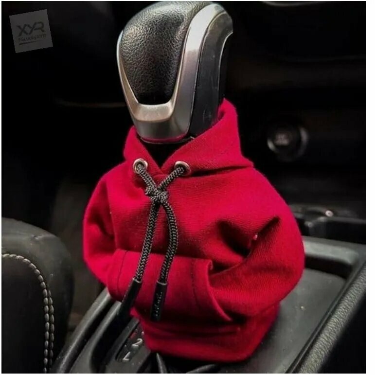 Чехол худи на рычаг КПП универсальная, Толстовка украшение