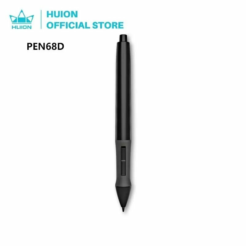 HUION Battery Pen PEN68D для графических планшетов, цифровой стилус для рисования