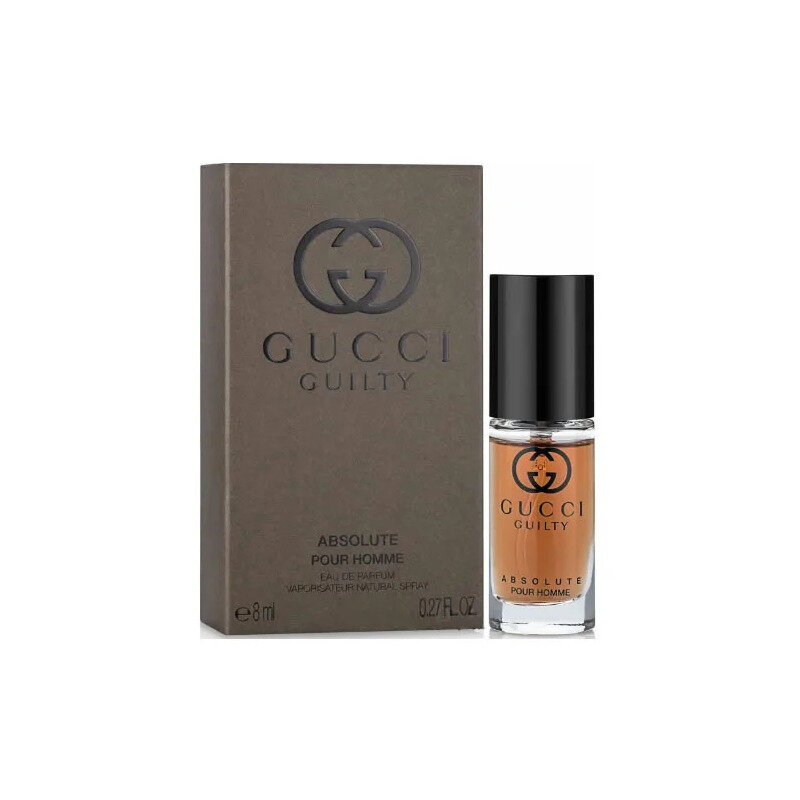 Парфюмерная вода Gucci Guilty Absolute Pour Homme 8 мл Мужской / Гуччи Гилти Абсолют Пур Хом / Абсолютная вина