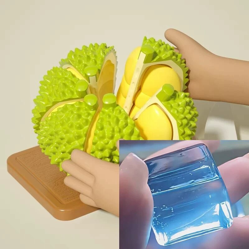 Квадратная прессуемая игрушка для детской кухонной игры, мягкая текстура, комплект из 1 штуки для ролевой игры