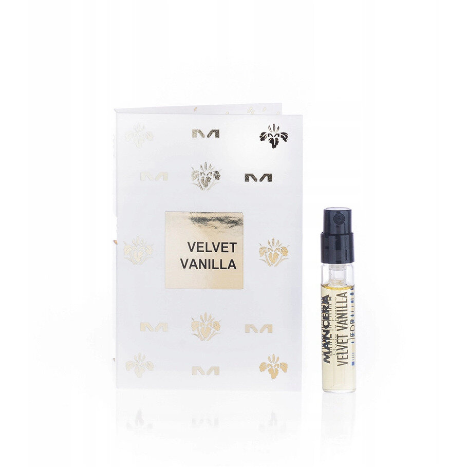Парфюмерная вода Mancera Velvet Vanilla миниатюра 2 мл / Пробник духов Мансера Вельвет Ванилла / Бархатная ваниль