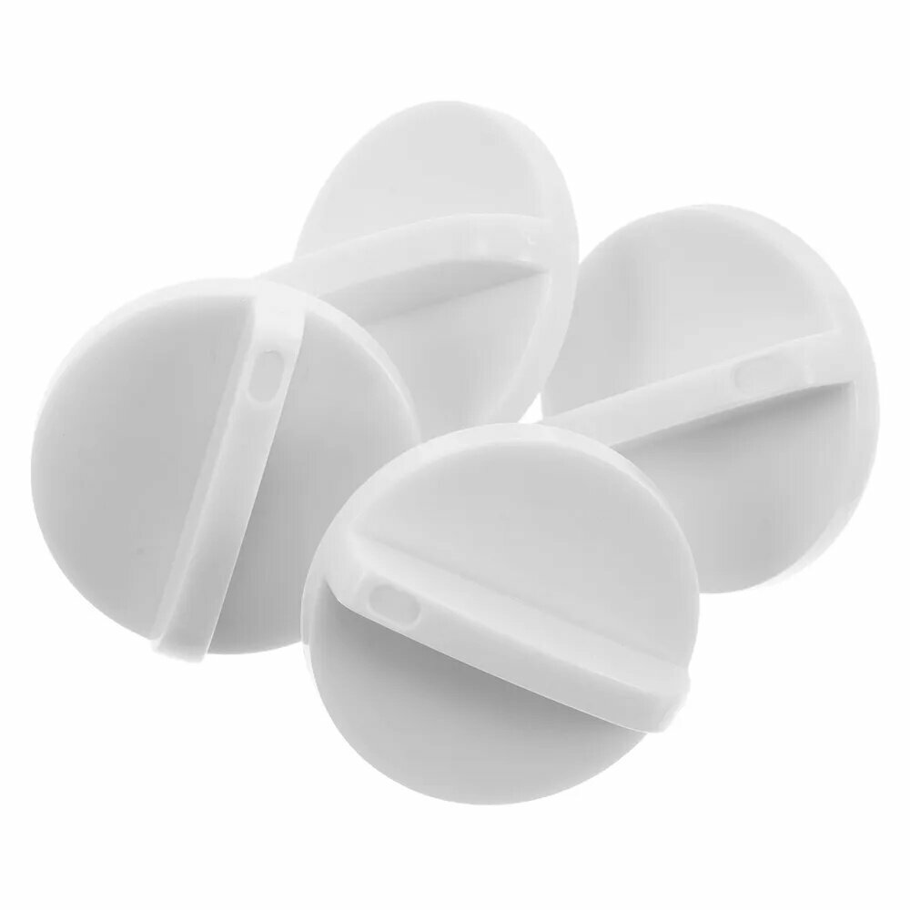 Пластиковая ручка терморегулятора морозильника белого цвета для замены