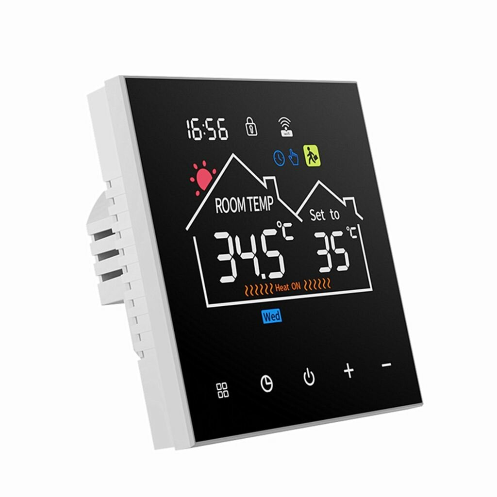 ЖК-дисплей с ЖК-экраном Graffiti smart WIFI ground thermostat-16A