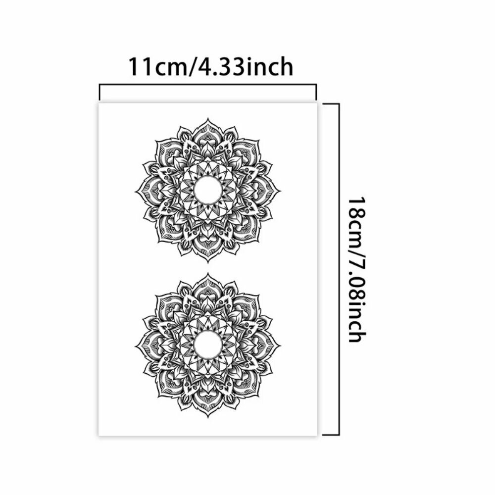 Временные татуировки mandala